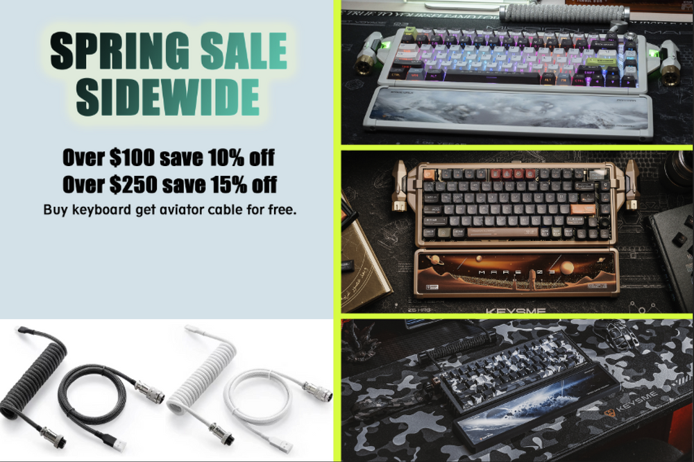 KeysMe Lunar 02 | Numpad Custom Wireless Mechanical Keyboard - KeysMe