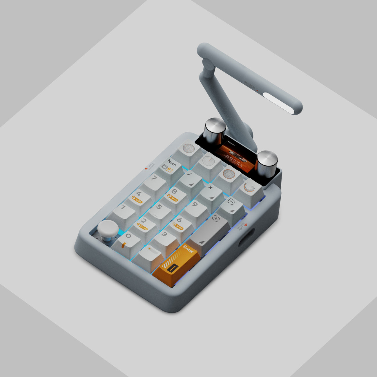 KeysMe Lunar 02 | Numpad Custom Wireless Mechanical Keyboard - KeysMe