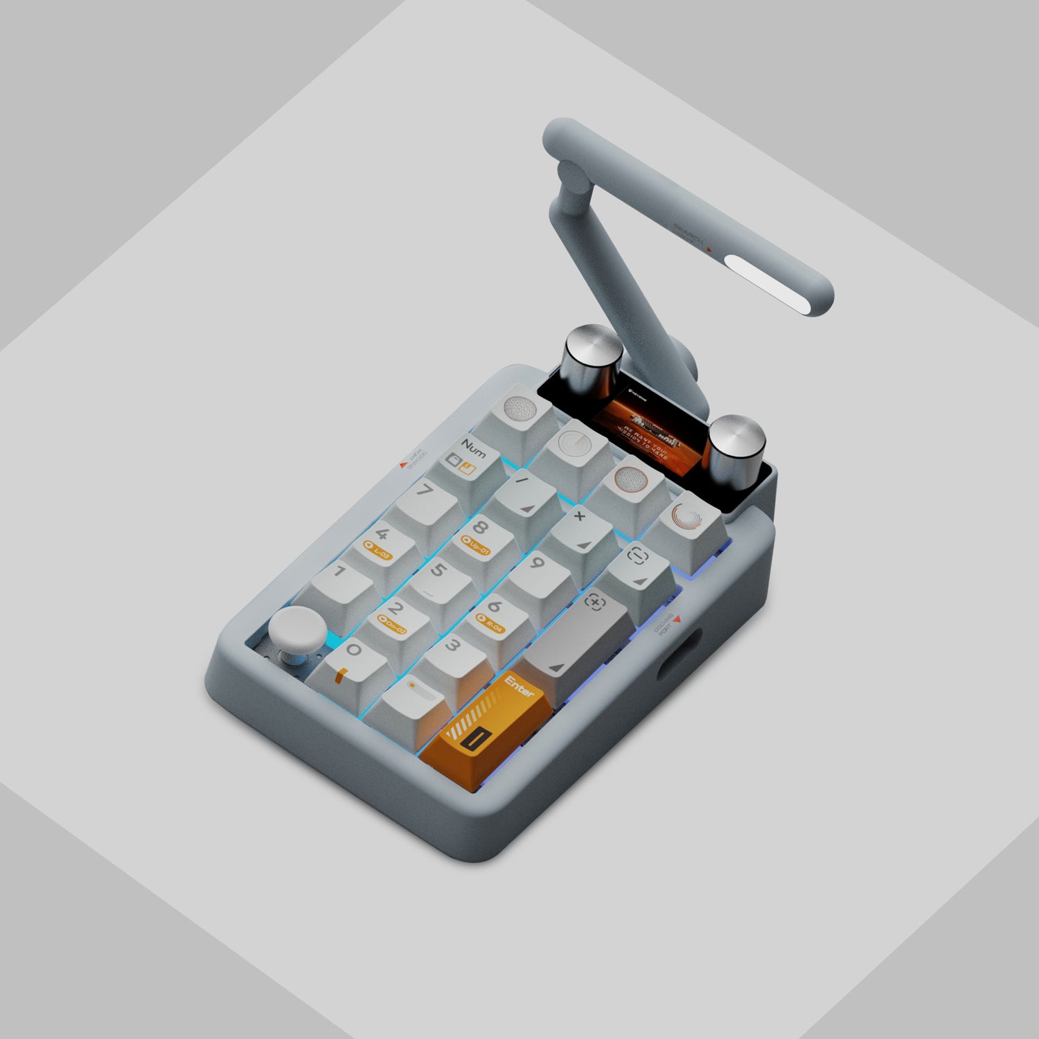KeysMe Lunar 02 | Numpad Custom Wireless Mechanical Keyboard - KeysMe