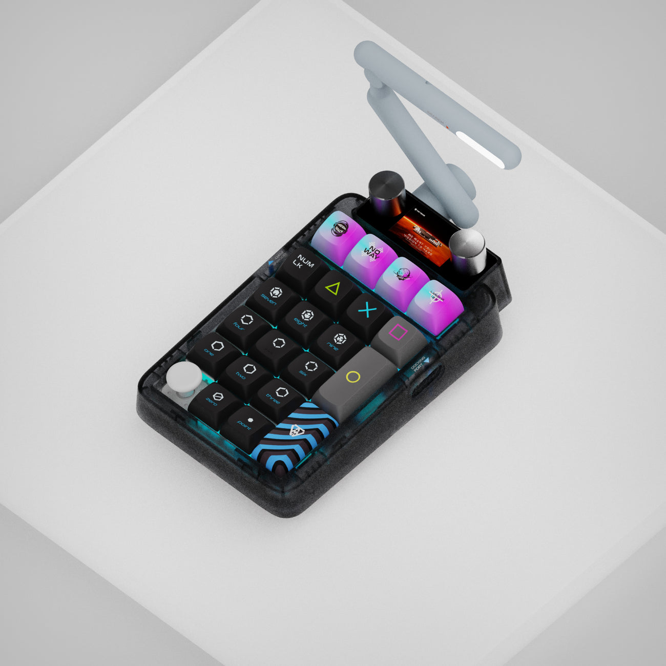 KeysMe Lunar 02 | Numpad Custom Wireless Mechanical Keyboard - KeysMe