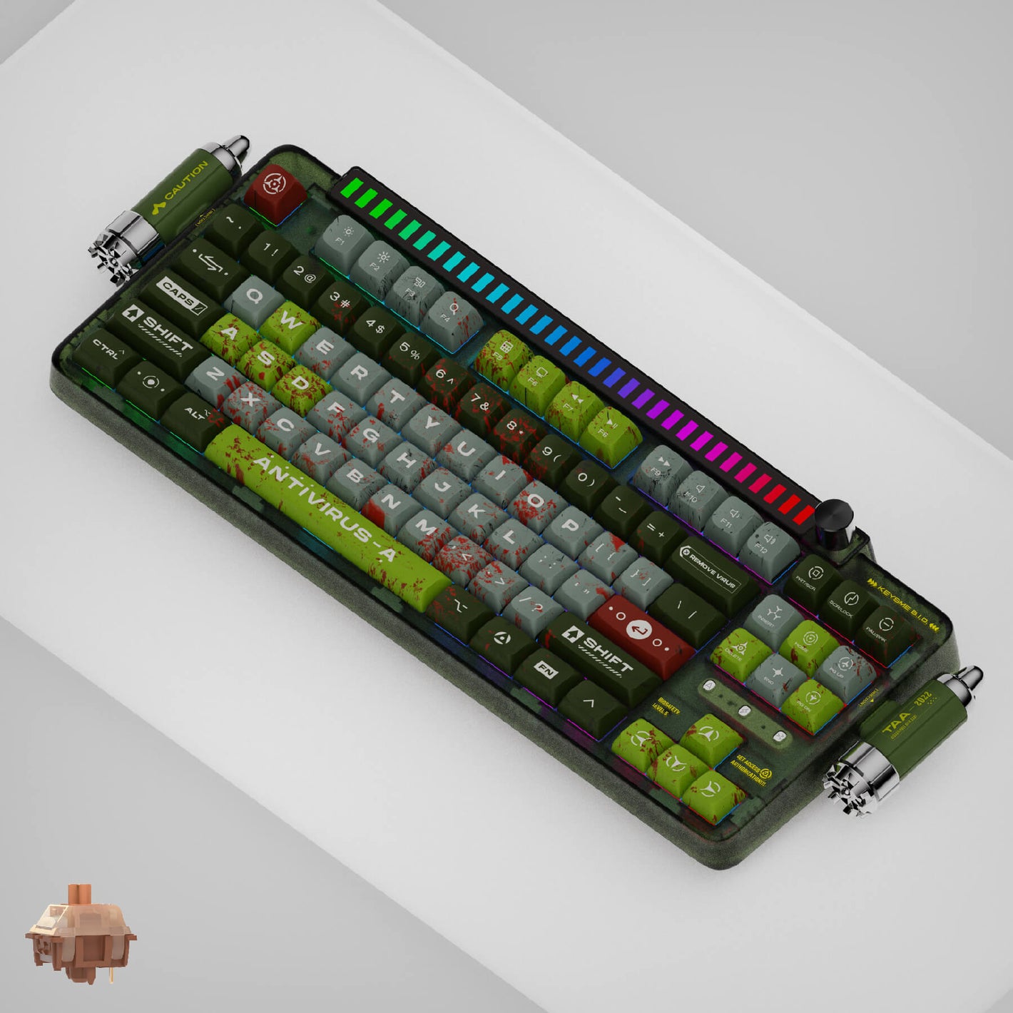 KeysMe Lunar 01 Mechanical Keyboard | Ghosting Keyboard - KeysMe – KEYSME
