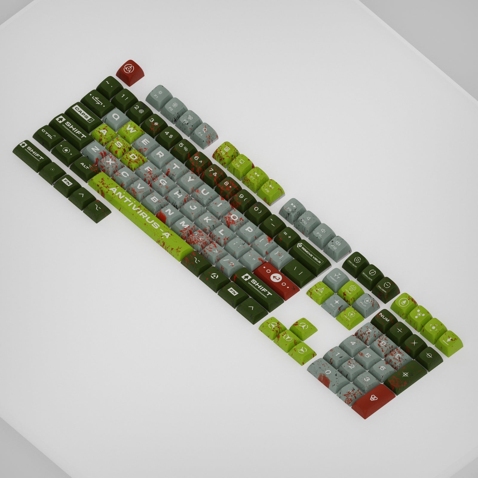 KeysMe KDA Profile Dye Sub PBT Keycap Set - KeysMe