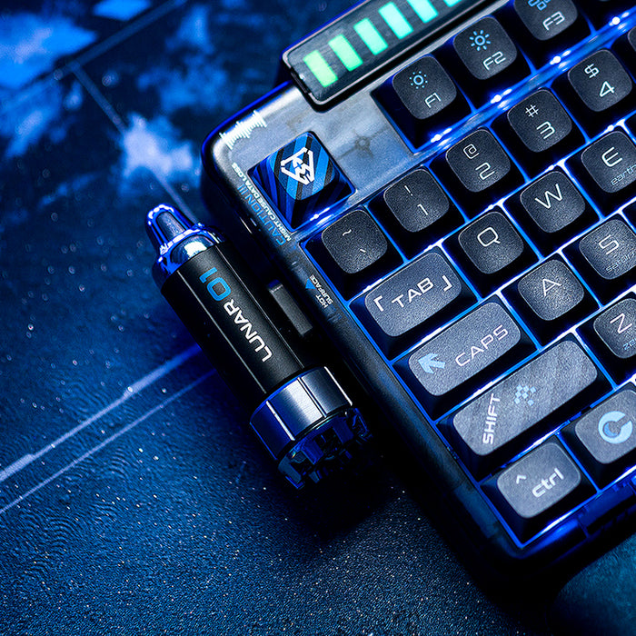 KeysMe Lunar 01 | Rocket-Ship Magnetic Fidget Spinner