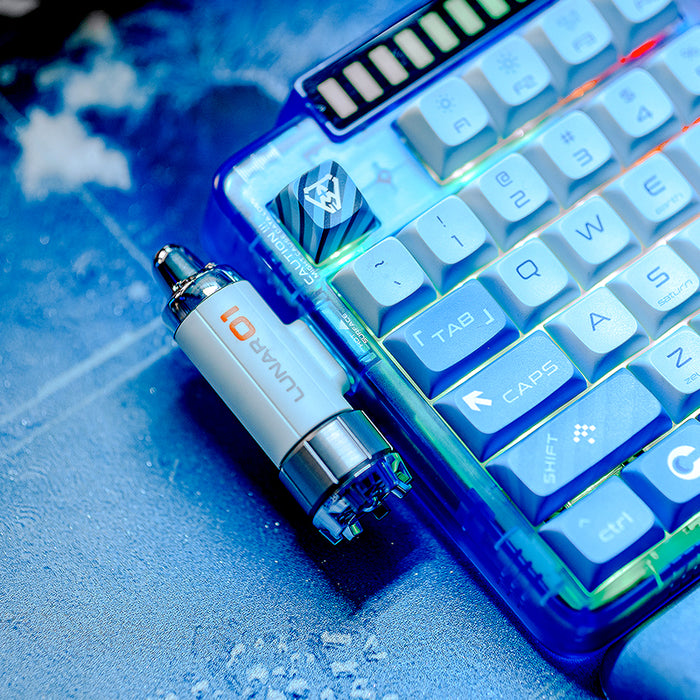 KeysMe Lunar 01 | Rocket-Ship Magnetic Fidget Spinner